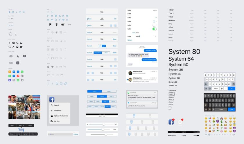 Apple UI kit - my Creative Toolkit