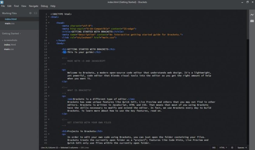 Brackets - my Creative Toolkit
